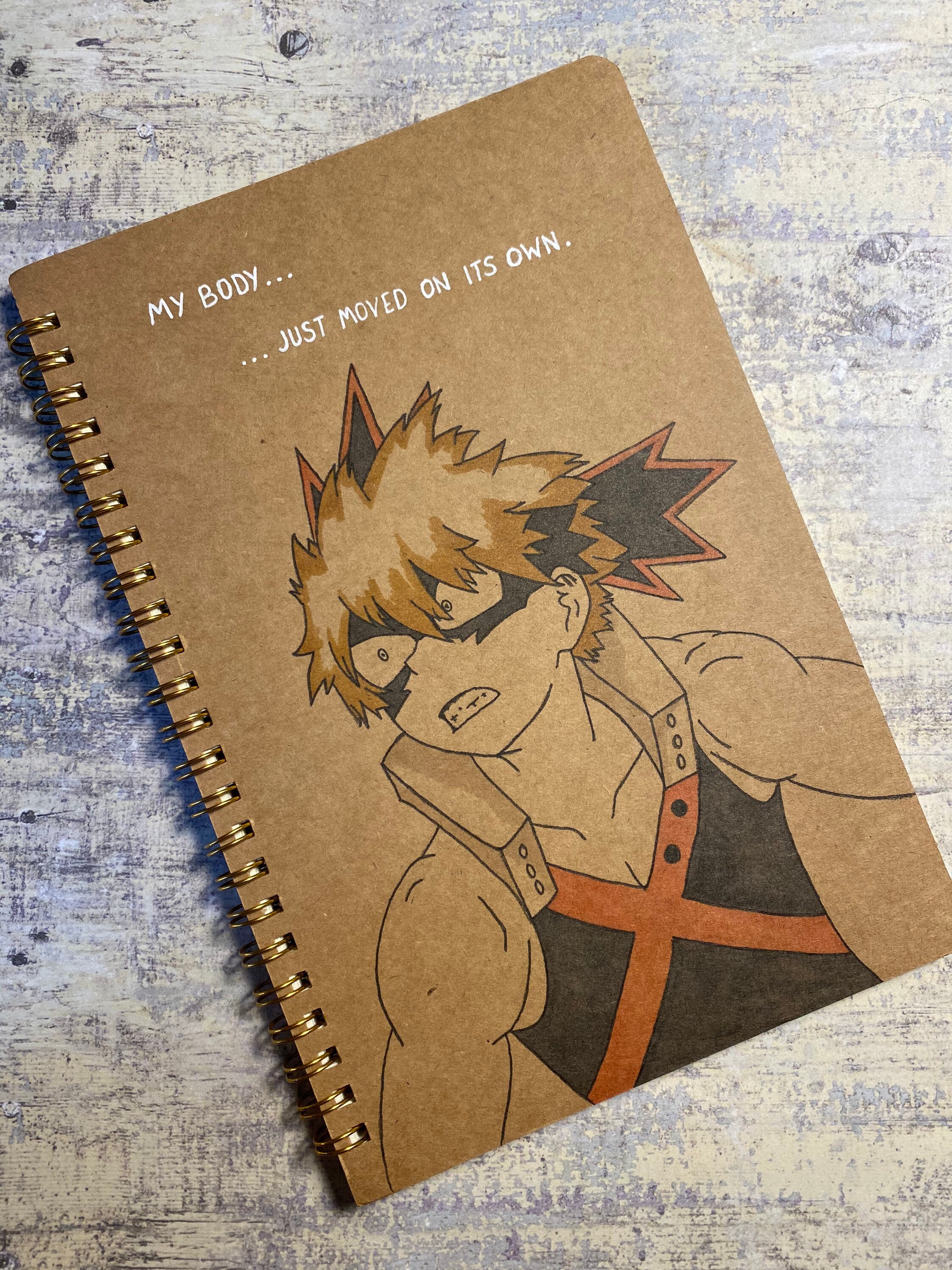 Bakugo True Hero notebook planner journal organiser | Etsy
