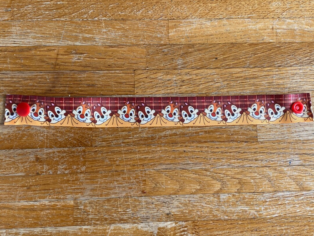 Chip N Dale Rescue Rangers Customizable Mickey Ear Strap - Etsy