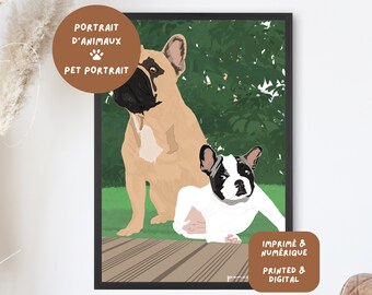 Custom Scary Pet Portrait . Custom Horror Pet Portrait . Halloween ...
