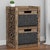 60" Tall Bookcase, Wood Bookshelves, Shelving Unit, Book Shelf "arabic ...