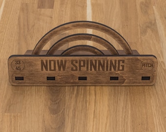 Now Spinning Record Stand - Etsy