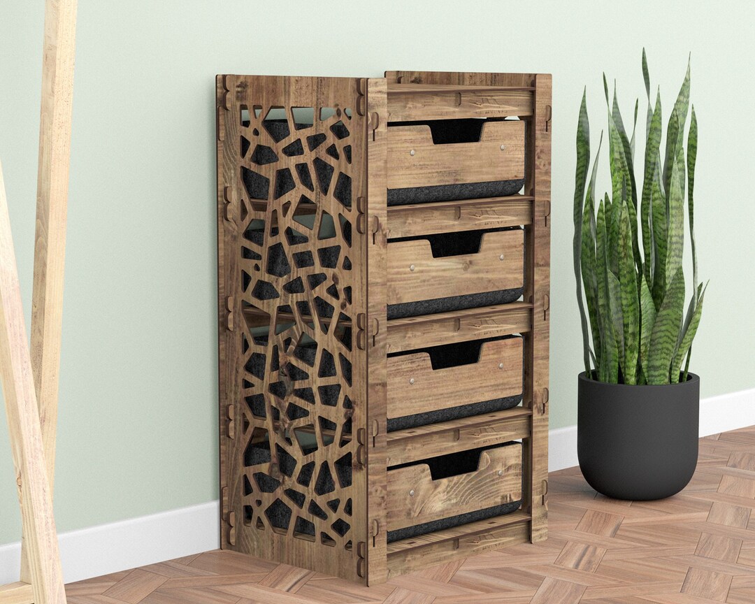 Small Wooden Dresser Chest of Drawers Storage Cabinet for - Etsy