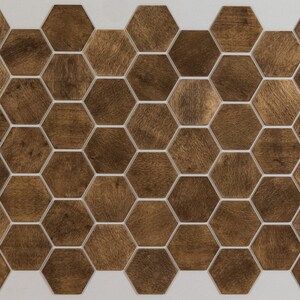 Honeycomb Living Room Decor Headboard Wood Wall Art Wall - Etsy