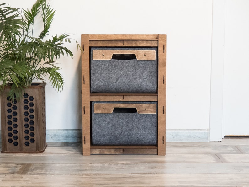 Nightstand Bedside Table Bedroom Furniture Bookshelf - Etsy