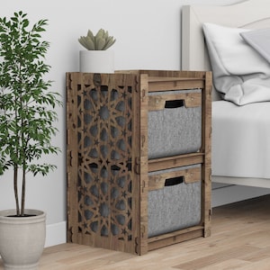 Nightstand, Bedside Table, Bedroom Furniture, Bookshelf - Etsy