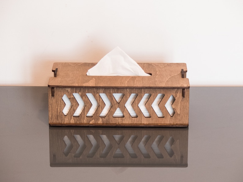 Wooden Tissue Box Cover Wood Tissue Box Home Decor Kitchen - Etsy
