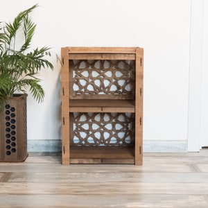 Nightstand Bedside Table Bedroom Furniture Bookshelf - Etsy