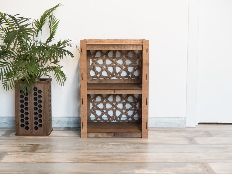 Nightstand Bedside Table Bedroom Furniture Bookshelf - Etsy