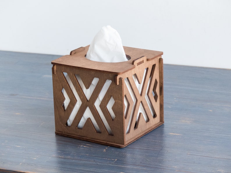 Wooden Tissue Box Cover Wood Tissue Box Home Decor Kitchen - Etsy