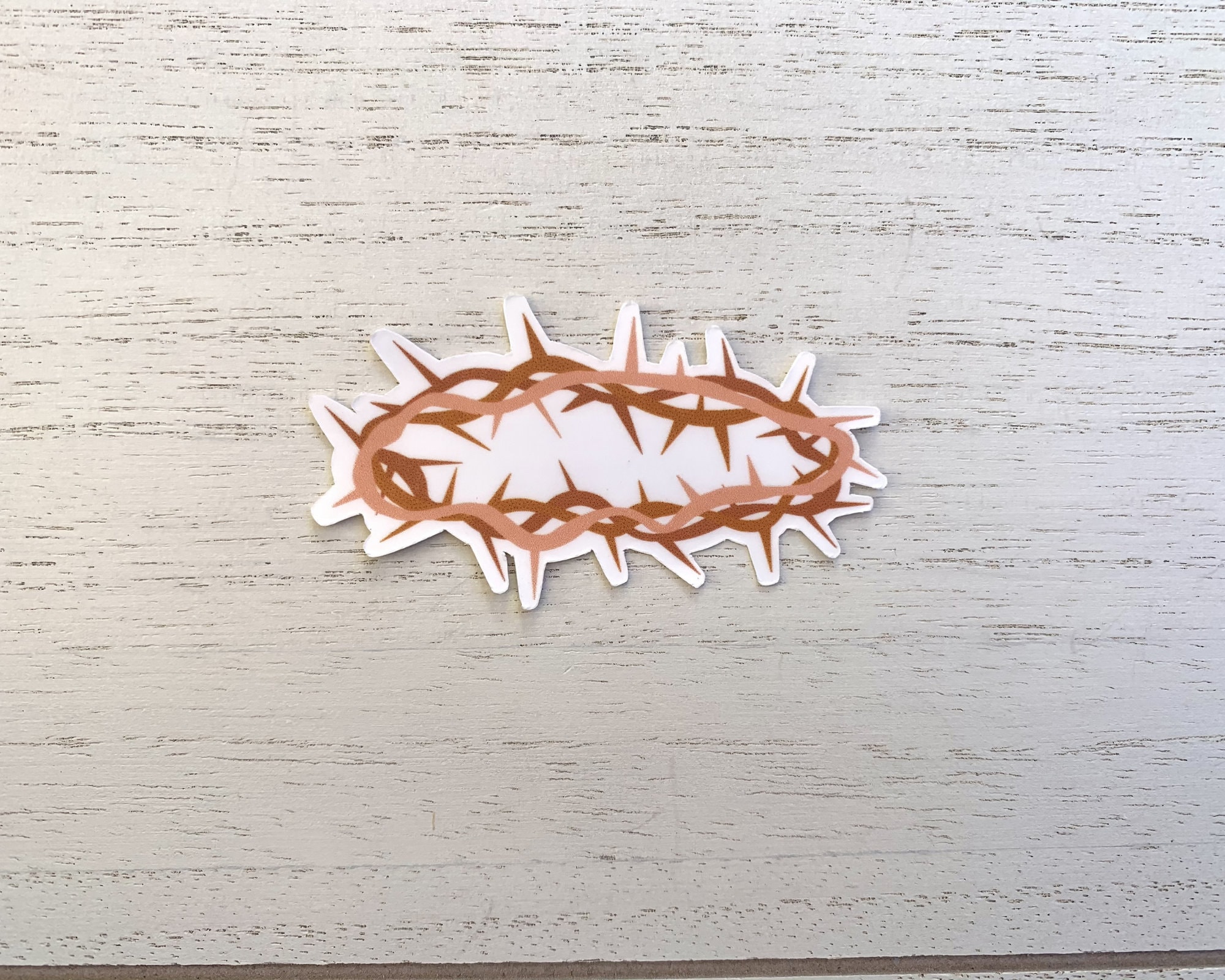 Jesus Crown Of Thorns Sticker/Decal & Waterproof | Etsy