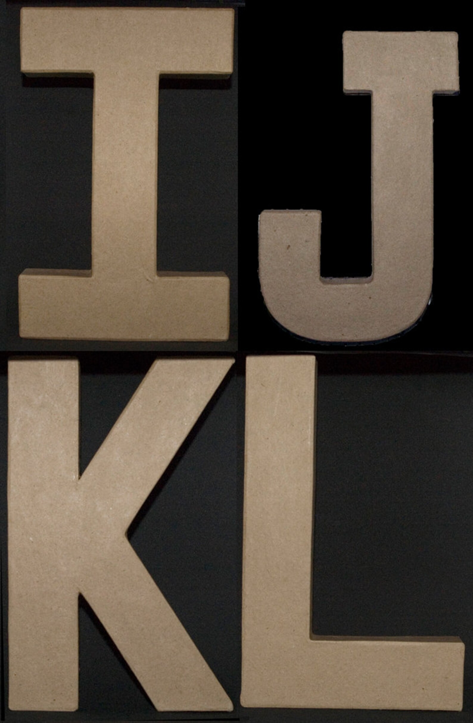 20cm Mache Letters Choose From Full Alphabet A-Z Craft Blank - Etsy