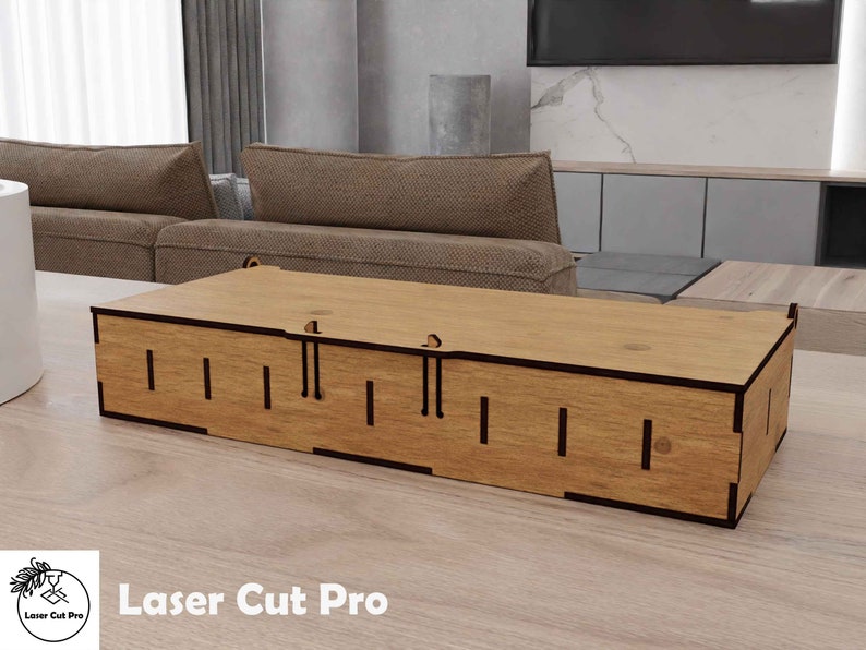 Desktop Organizer With Dividers Laser Cut Files Jewelery - Etsy