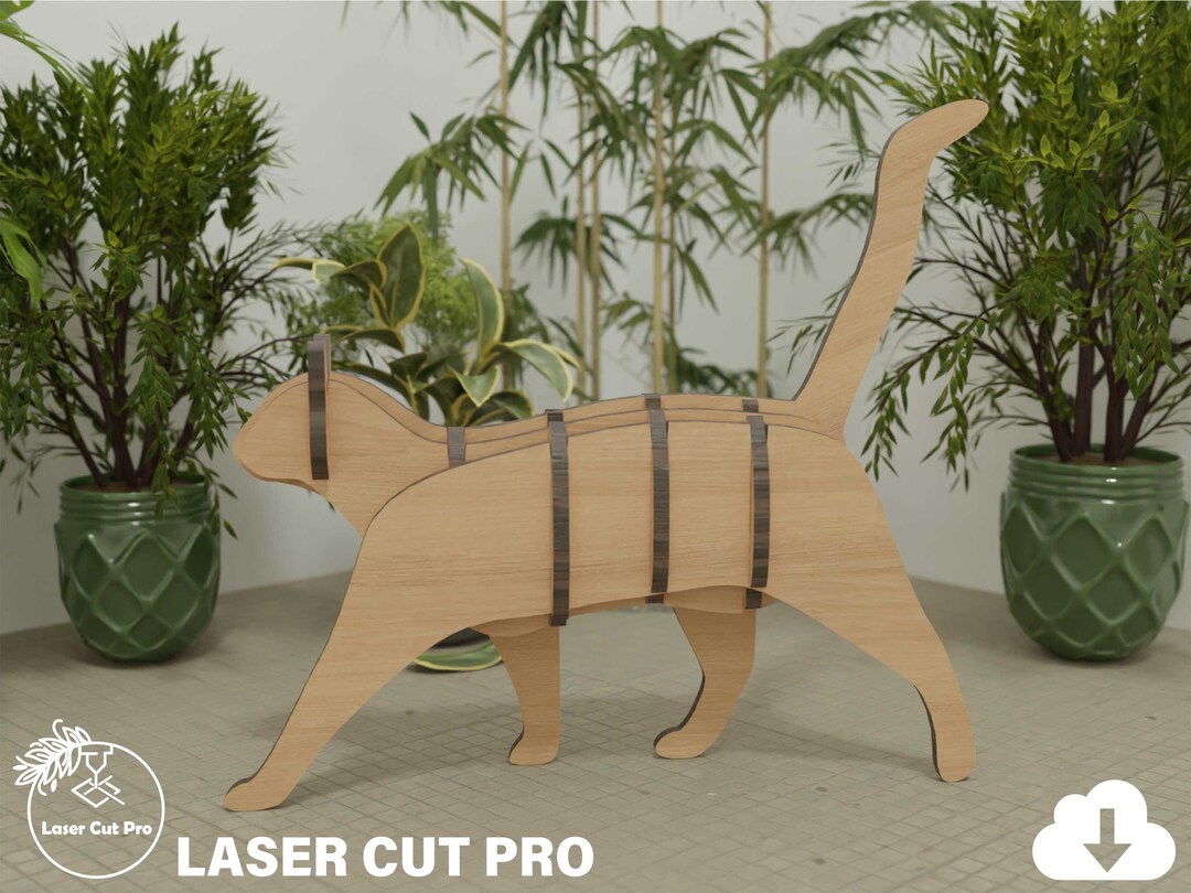Wooden Cat CD Storage Shelf: Kids Room Decor - Etsy