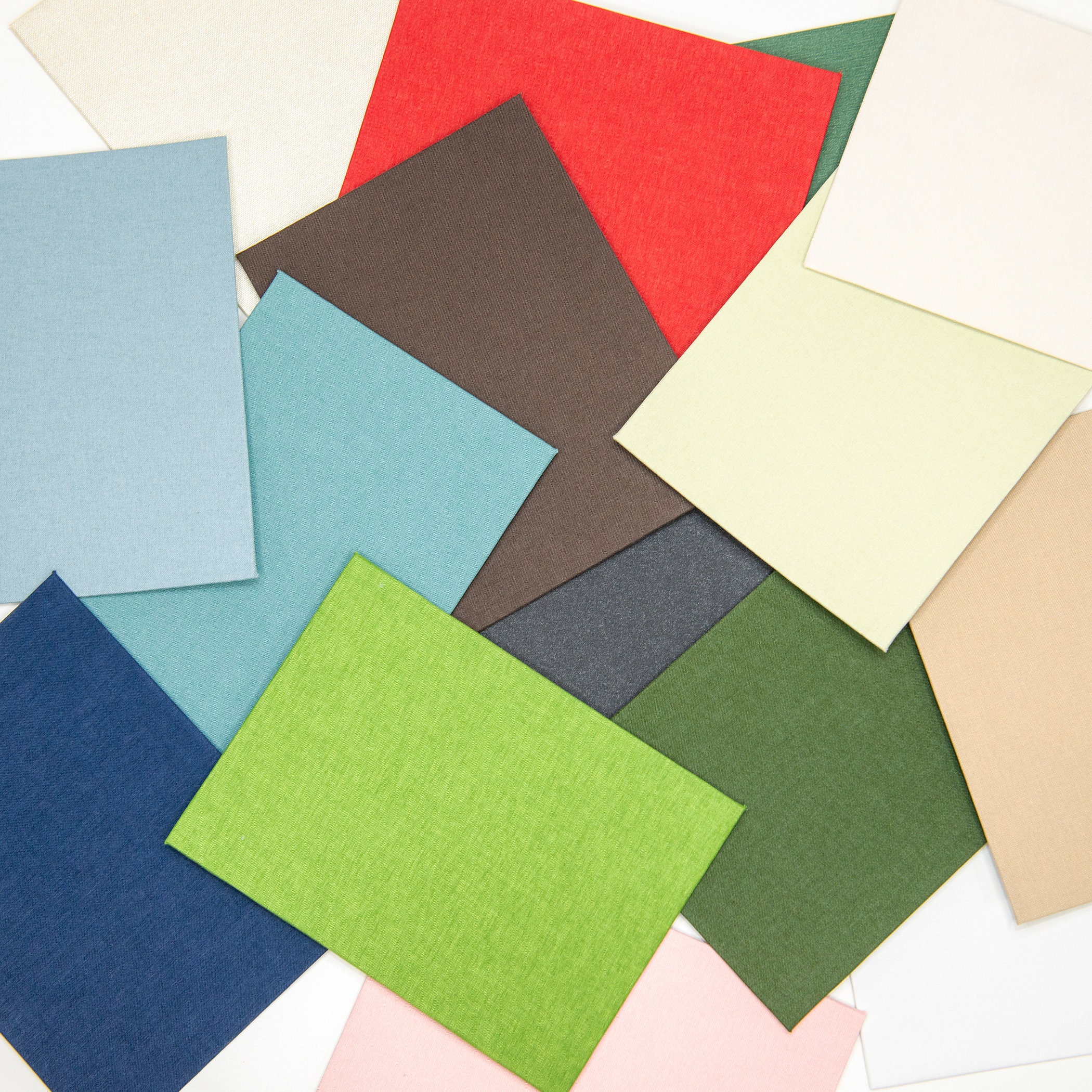 Linen Invitation Panel - Forest | Custom Size and Thickness - Etsy