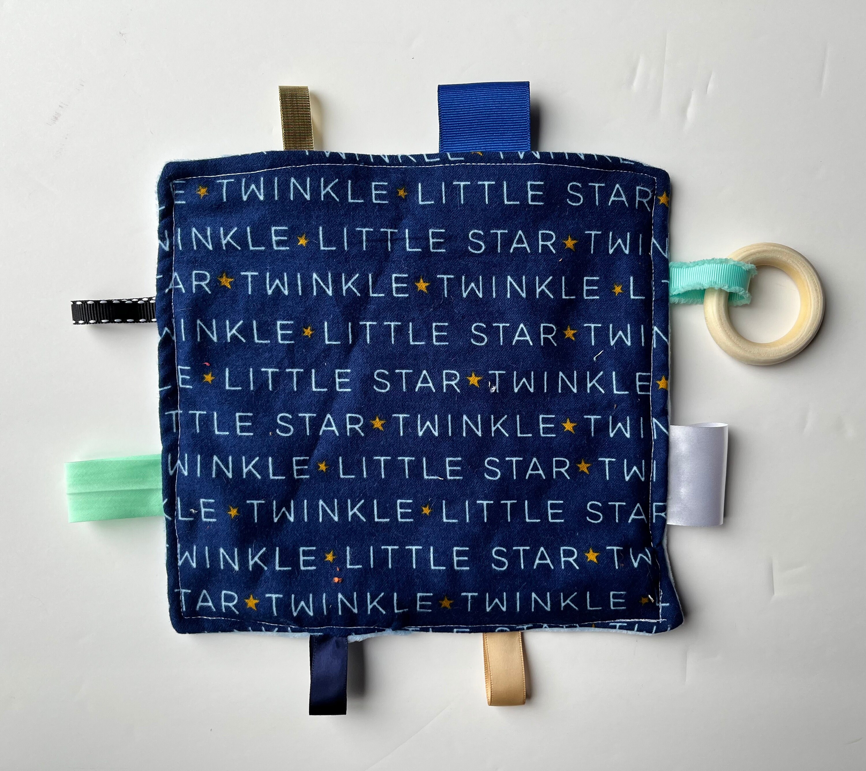 Gender Neutral Crinkle Toy Baby Gift Baby Shower Gift Crinkle Blanket ...