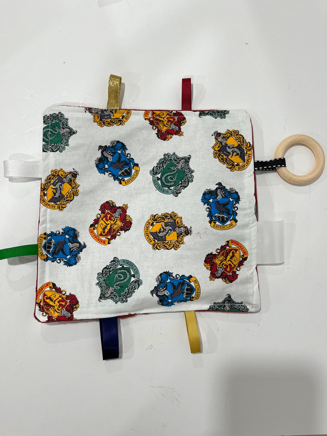 Gender Neutral Crinkle Toy Baby Gift Baby Shower Gift Crinkle Blanket ...