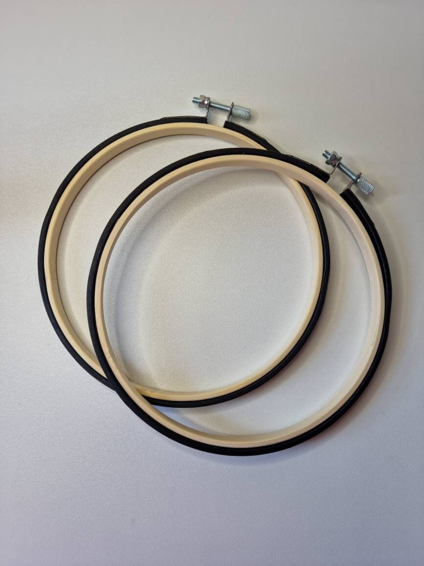 Black Embroidery Hoop Frame, Black Cross Stitch Hoop, Decorative ...