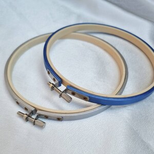 Blue Embroidery Hoop Frame, Blue Cross Stitch Hoop Frame , 3 Inch, 4 ...