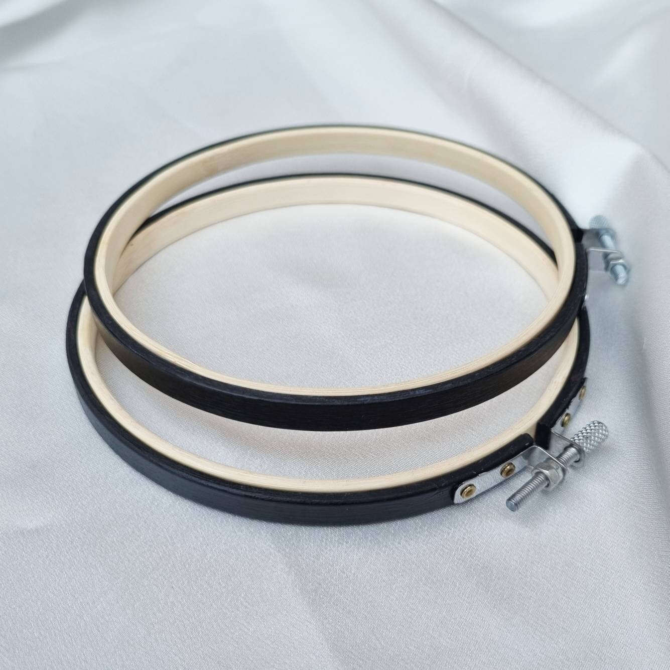 Black Embroidery Hoop Frame, Black Cross Stitch Hoop, Decorative ...