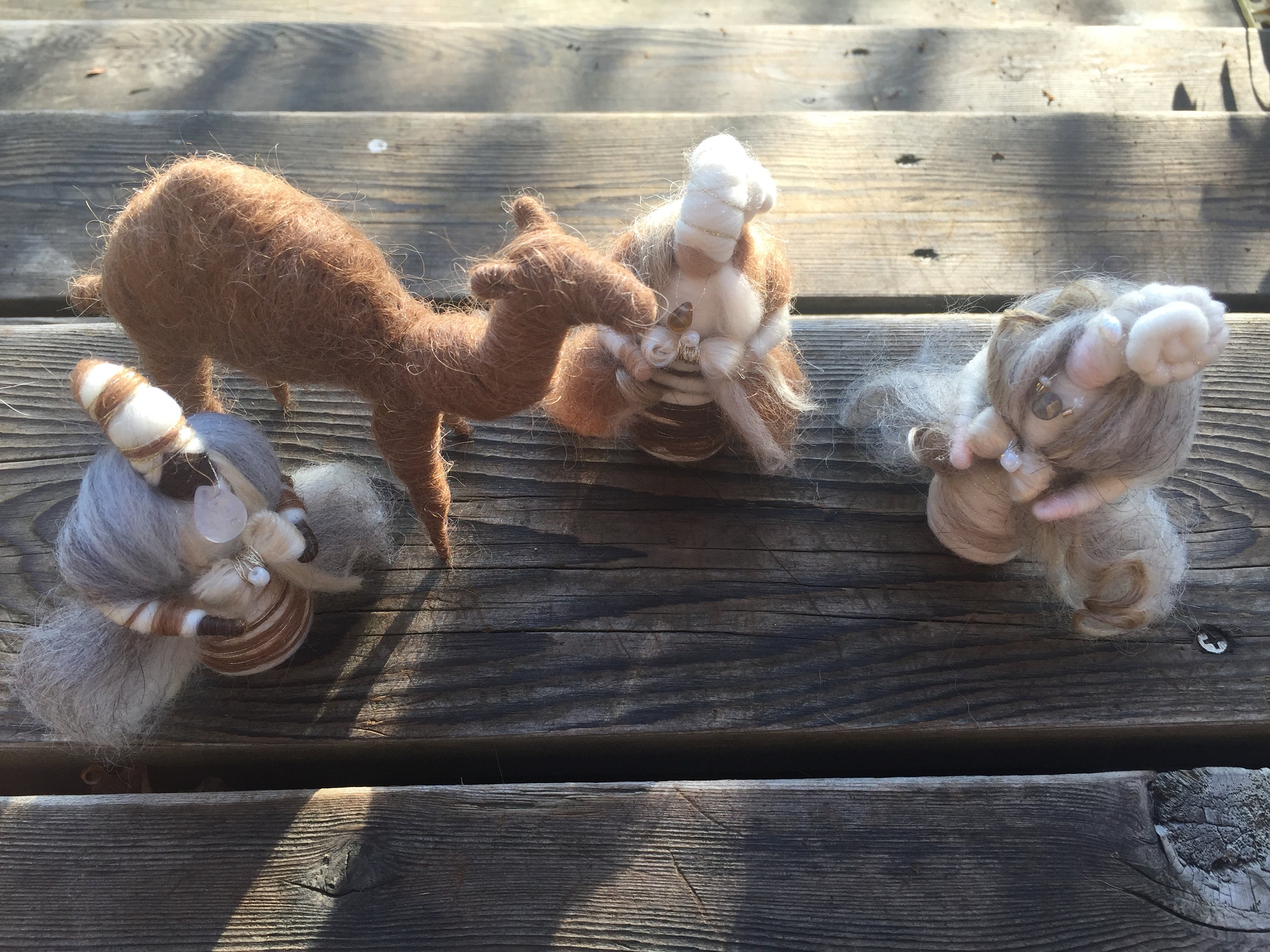 14 Piece Complete Nativity Set, Including Mary, Joseph, Baby Jesus, Ox ...