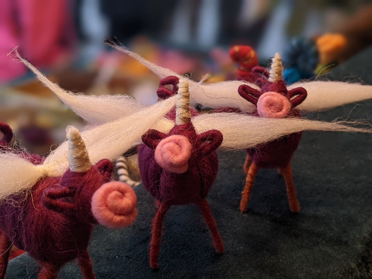 Flying Pegasus Uni-pig Special Creation for Good Luck Pink - Etsy