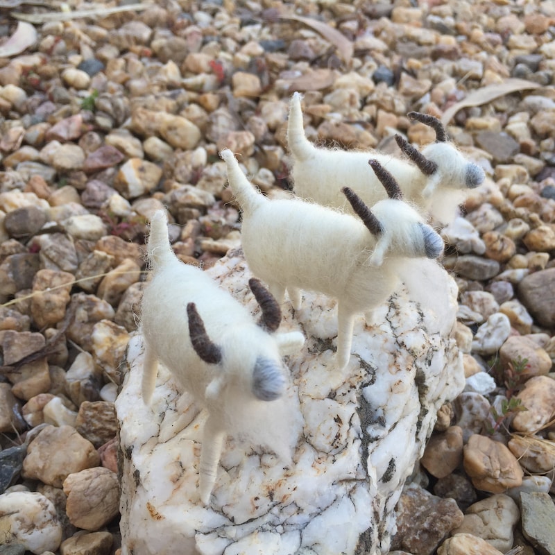 Needle Felted Goat - Etsy