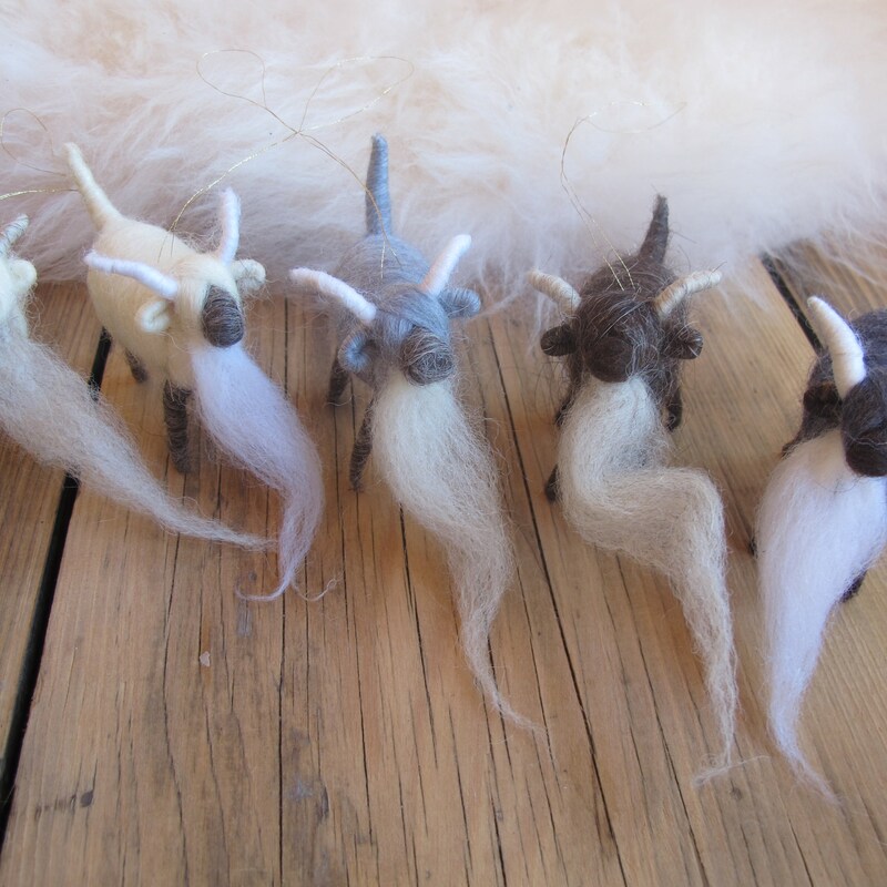Wool Felt Goat - Etsy