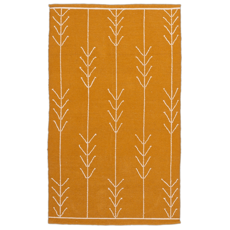 Cream Arrows Yellow Rug Area Rug Handmade Kilim Rug Modern - Etsy