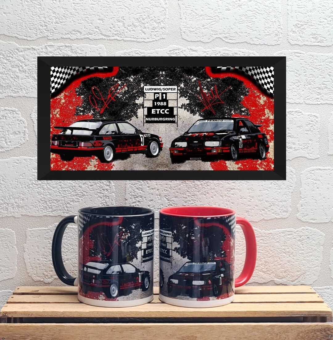 Ford Sierra RS500 Mug | Klaus Ludwig | Ford Sierra RS500 | ETCC | Ford ...