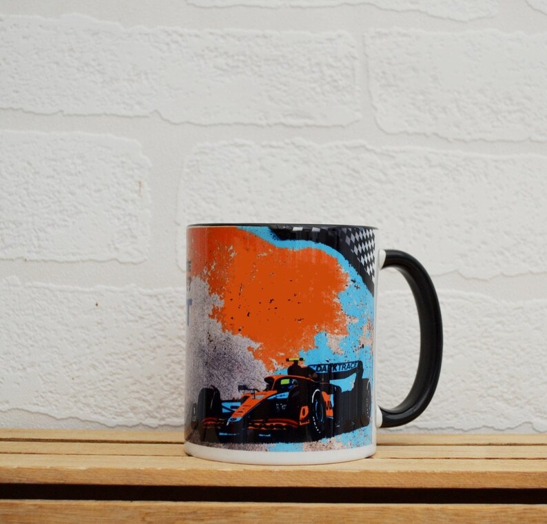 Lando Norris Mug | F1 Mugs | Birthday Gifts | Mclaren F1 | F1 Gifts ...