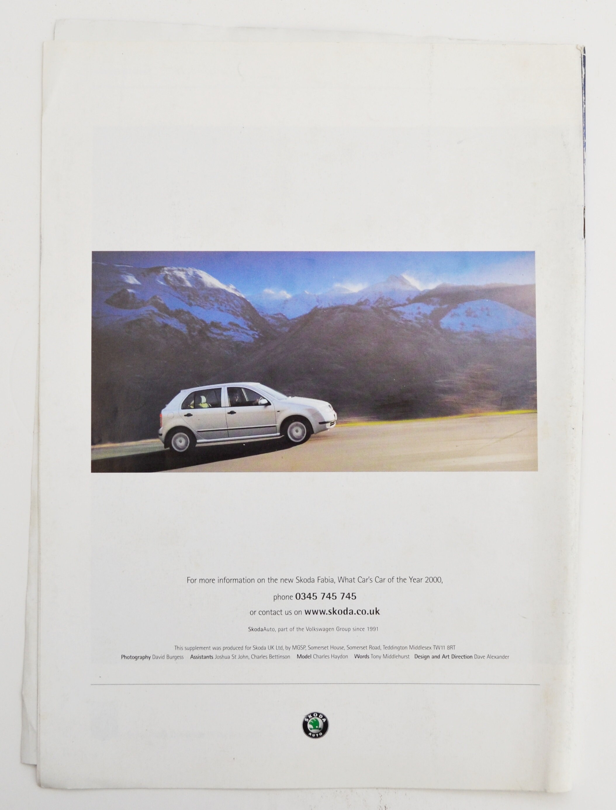Skoda Fabia Brochure Skoda Fabia Car Brochure Car Gifts Skoda Gifts ...