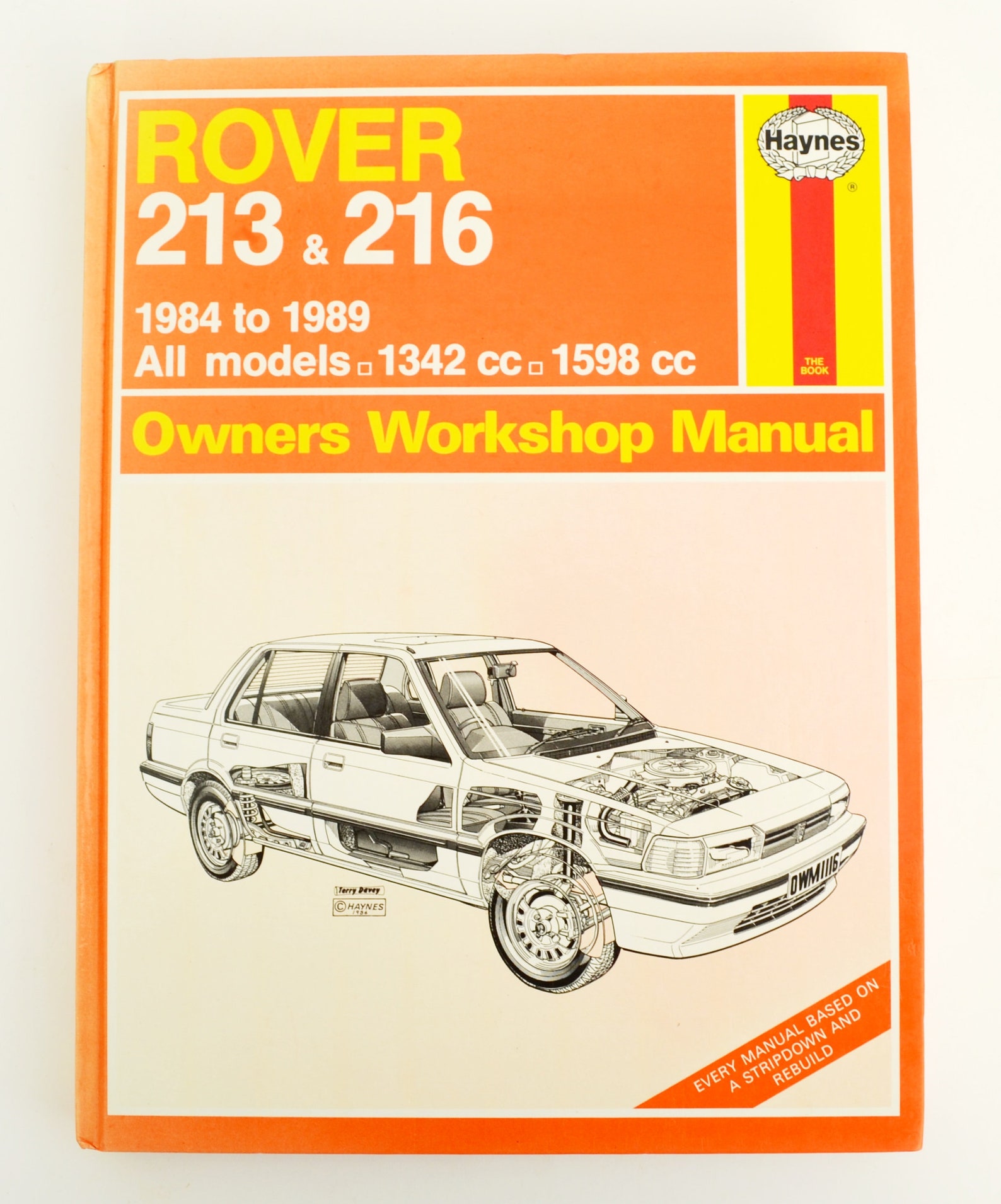 Haynes Rover Owners Workshop Manual Rover 216 Owners Manual - Etsy