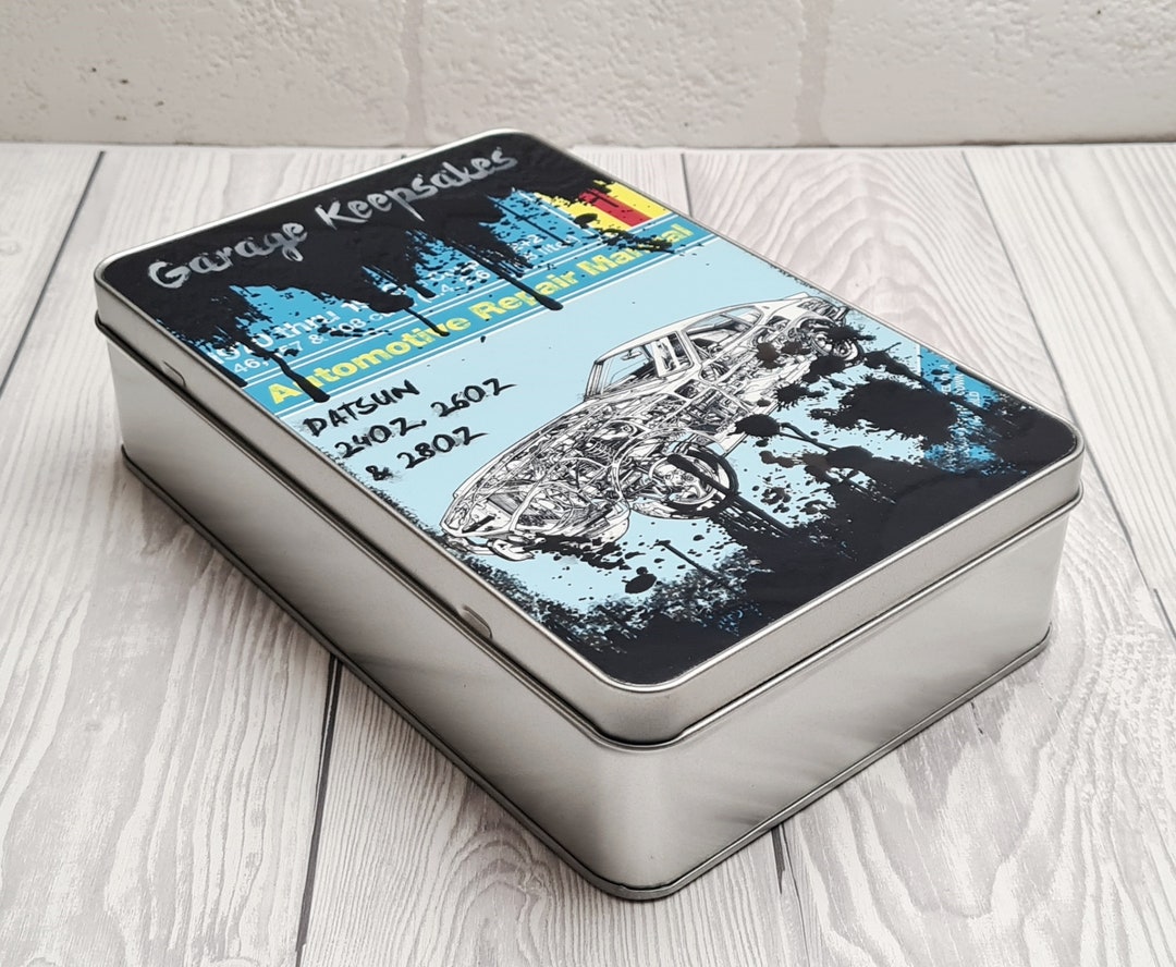 Datsun 240Z Tin | Datsun Gifts | Gift Box | Car Enthusiast | Datsun ...