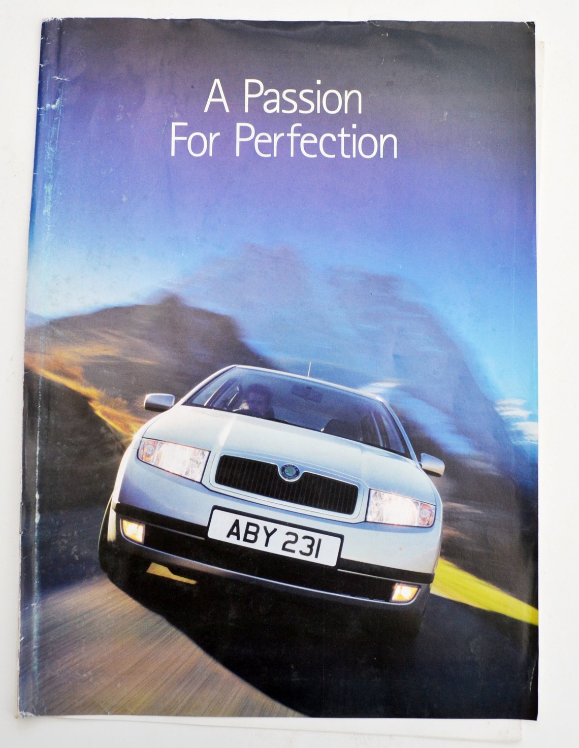 Skoda Fabia Brochure Skoda Fabia Car Brochure Car Gifts Skoda Gifts ...