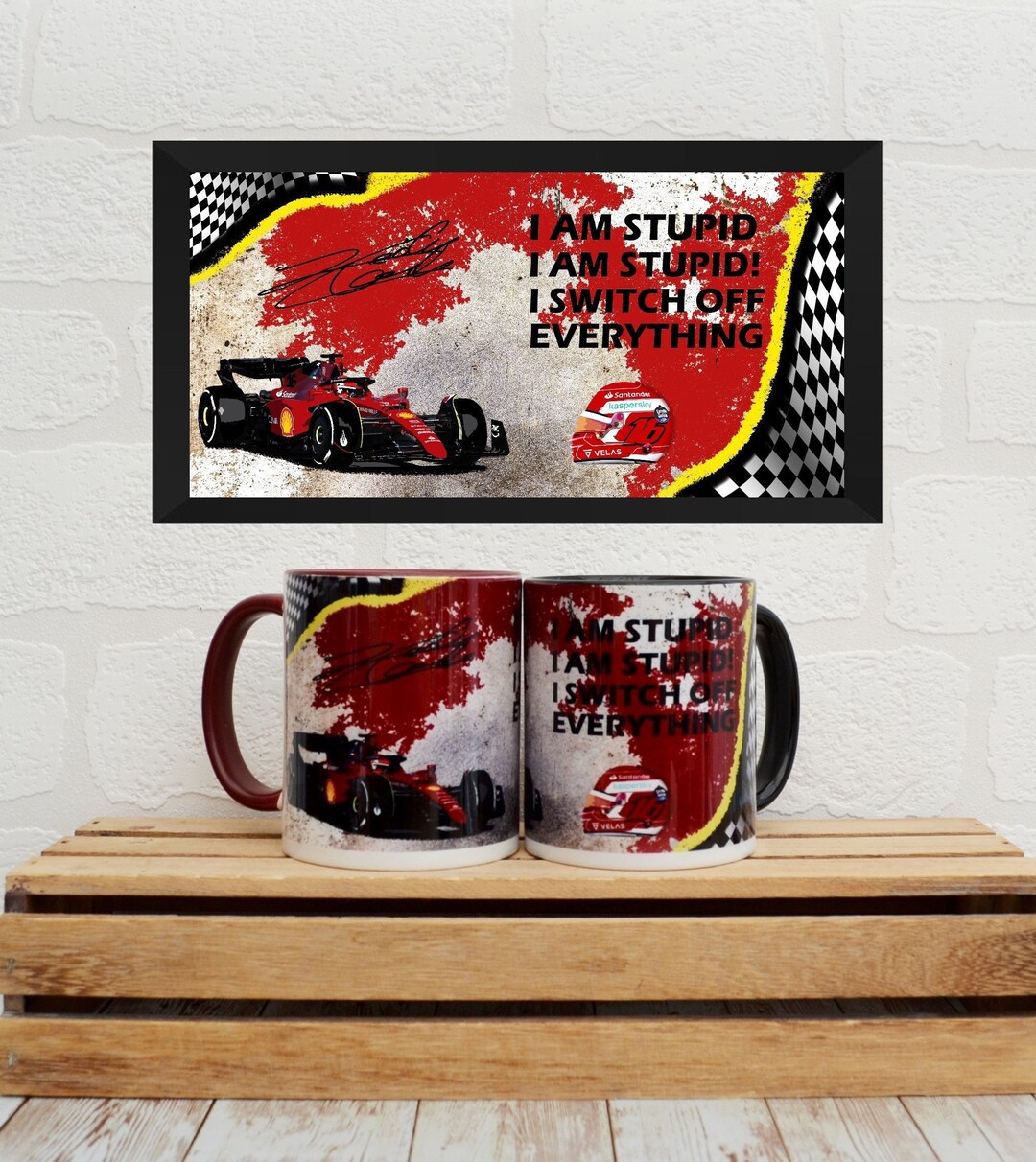 Charles Leclerc Mug | F1 Mugs | F1 Gifts | Birthday Gifts | Charles ...