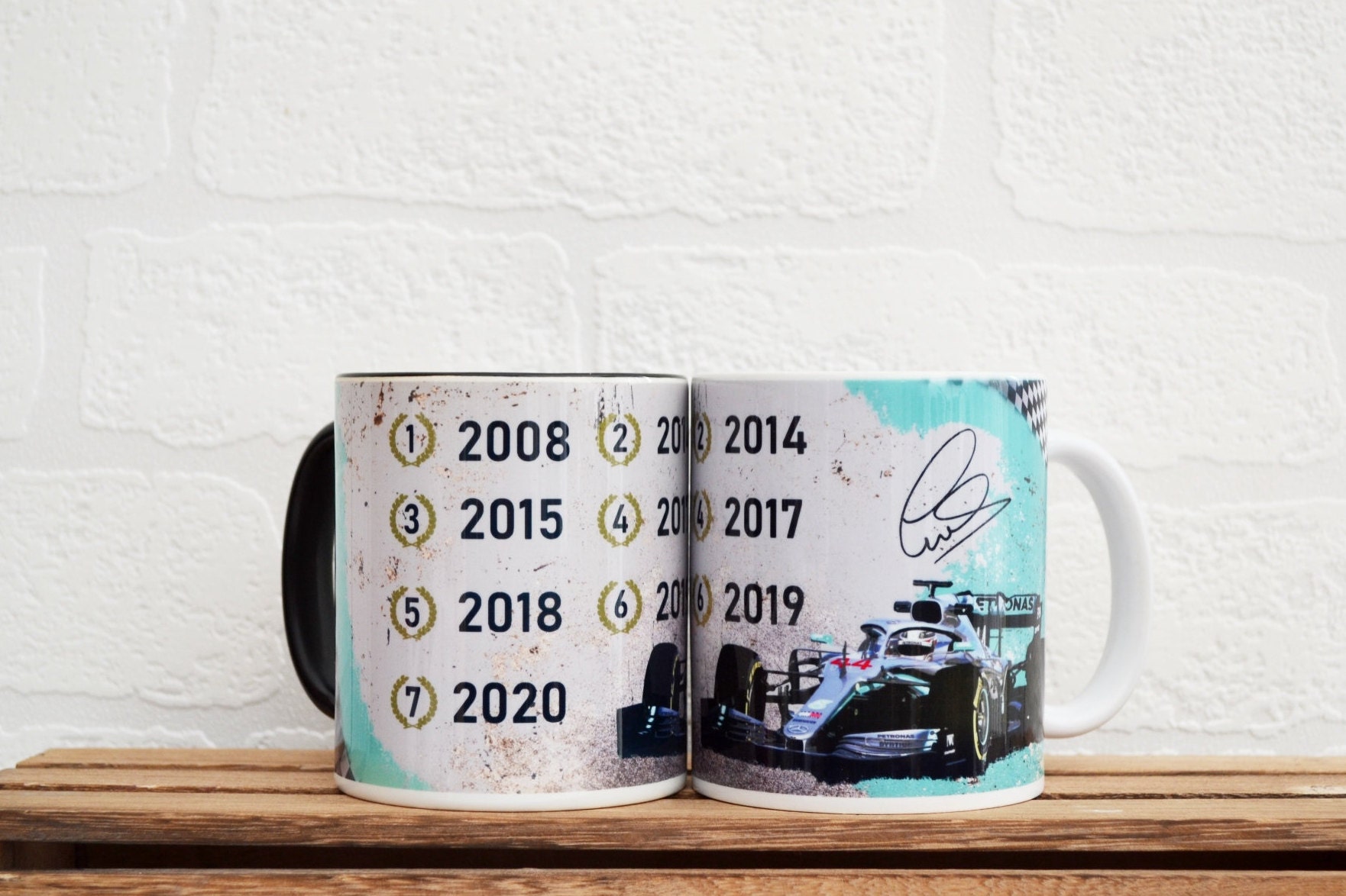 Mugs Lewis Hamilton 7 Mugs Birthday Gifts Gifts Car | Etsy