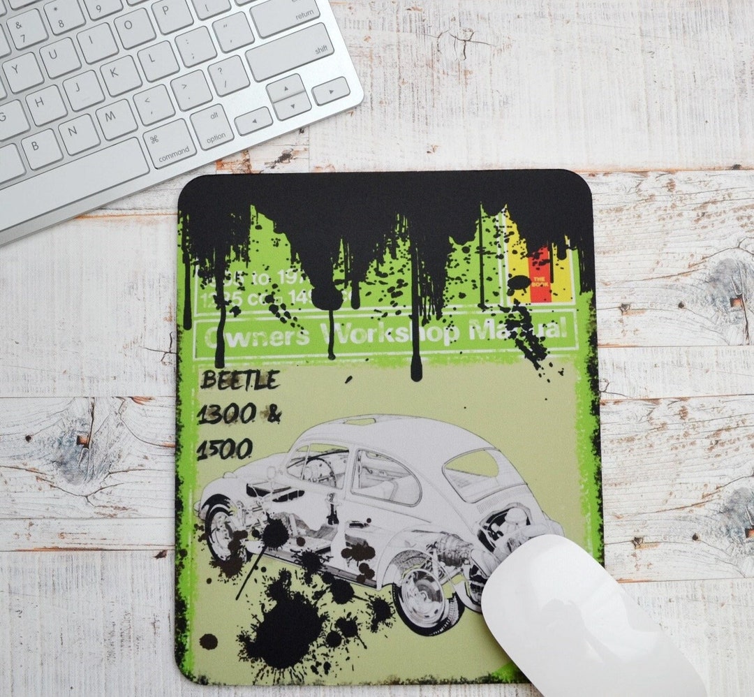 Mousemats Volkswagen Beetle Haynes Mousemat Birthday Gifts Volkswagen ...