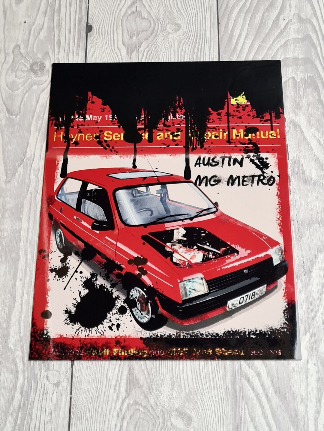 Austin/mg Metro Magnet | Austin Gifts | Magnetic Gifts | Car Enthusiast ...