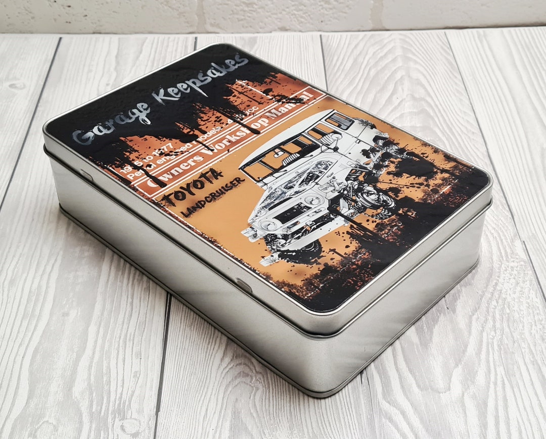 Toyota Tin | Toyota Gifts | Gift Box | Car Enthusiast | Toyota ...