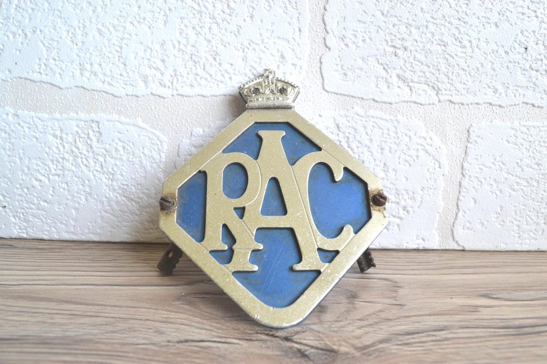 Vintage RAC Badge | RAC Members 1946 to 1954 | Car Memorabilia ...