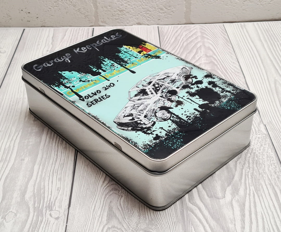 Volvo 240 Tin | Volvo Gifts | Gift Box | Car Enthusiast | Volvo 240 ...
