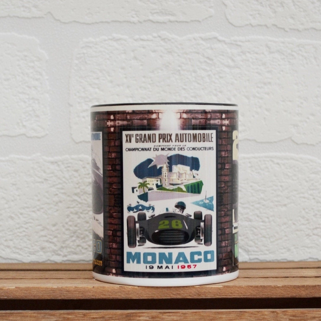 Mugs 1950's Monaco Posters | Mugs | Birthday Gifts | Gifts | Car ...