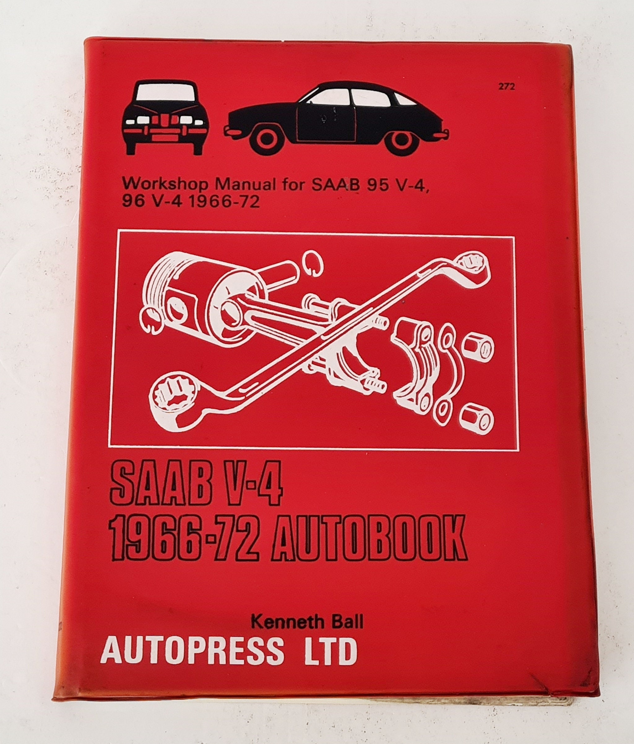 Autobook Saab Workshop Manual Saab 95 & 96 Owners Manual Hardback Book ...
