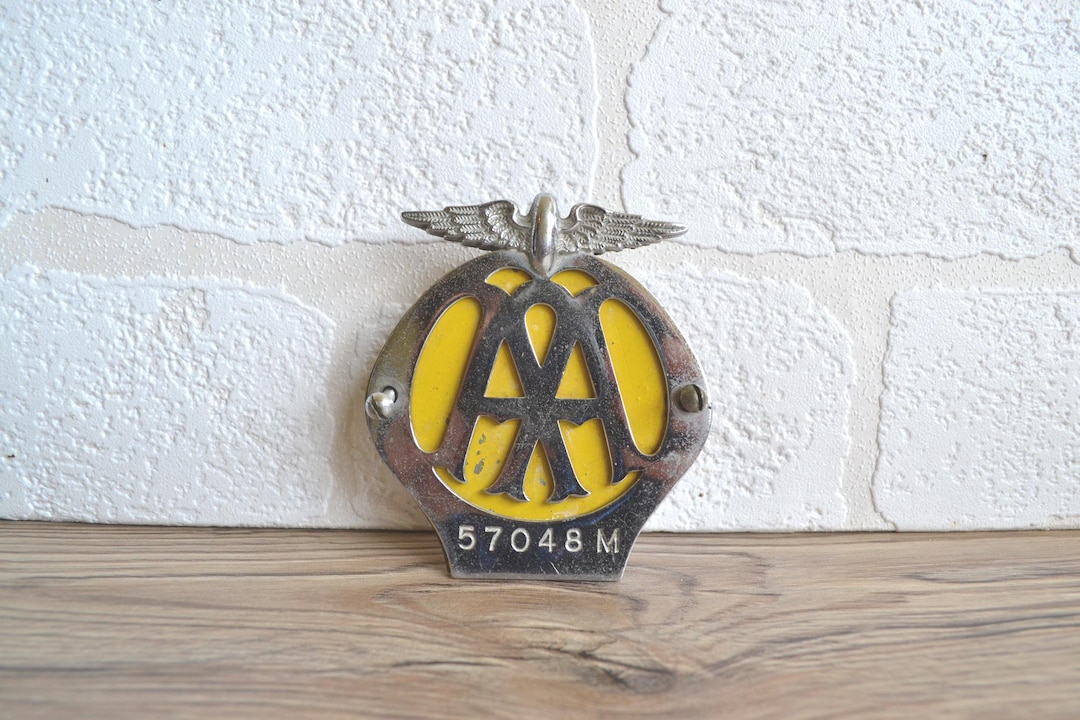 Vintage AA Badge | AA Members Jul 1937 to Oct 1945 | Car Memorabilia ...
