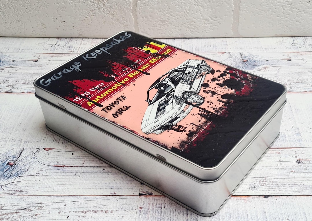 Toyota MR2 Tin | Toyota Gifts | Gift Box | Car Enthusiast | Toyota MR2 ...