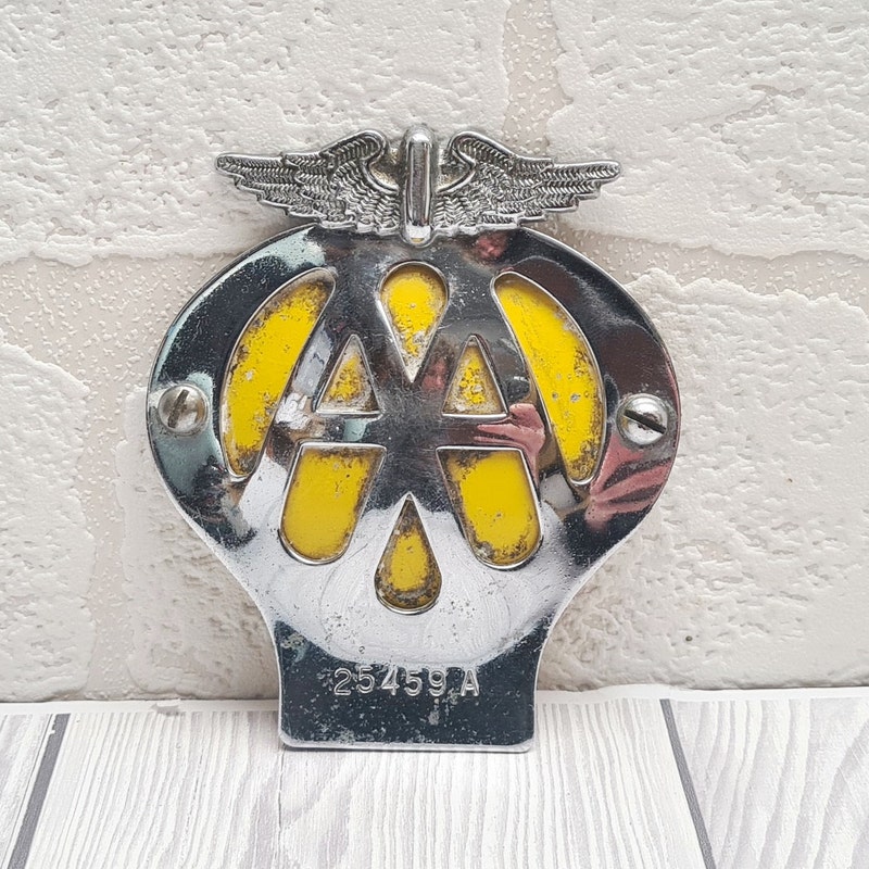 Vintage Aa Badge - Etsy UK