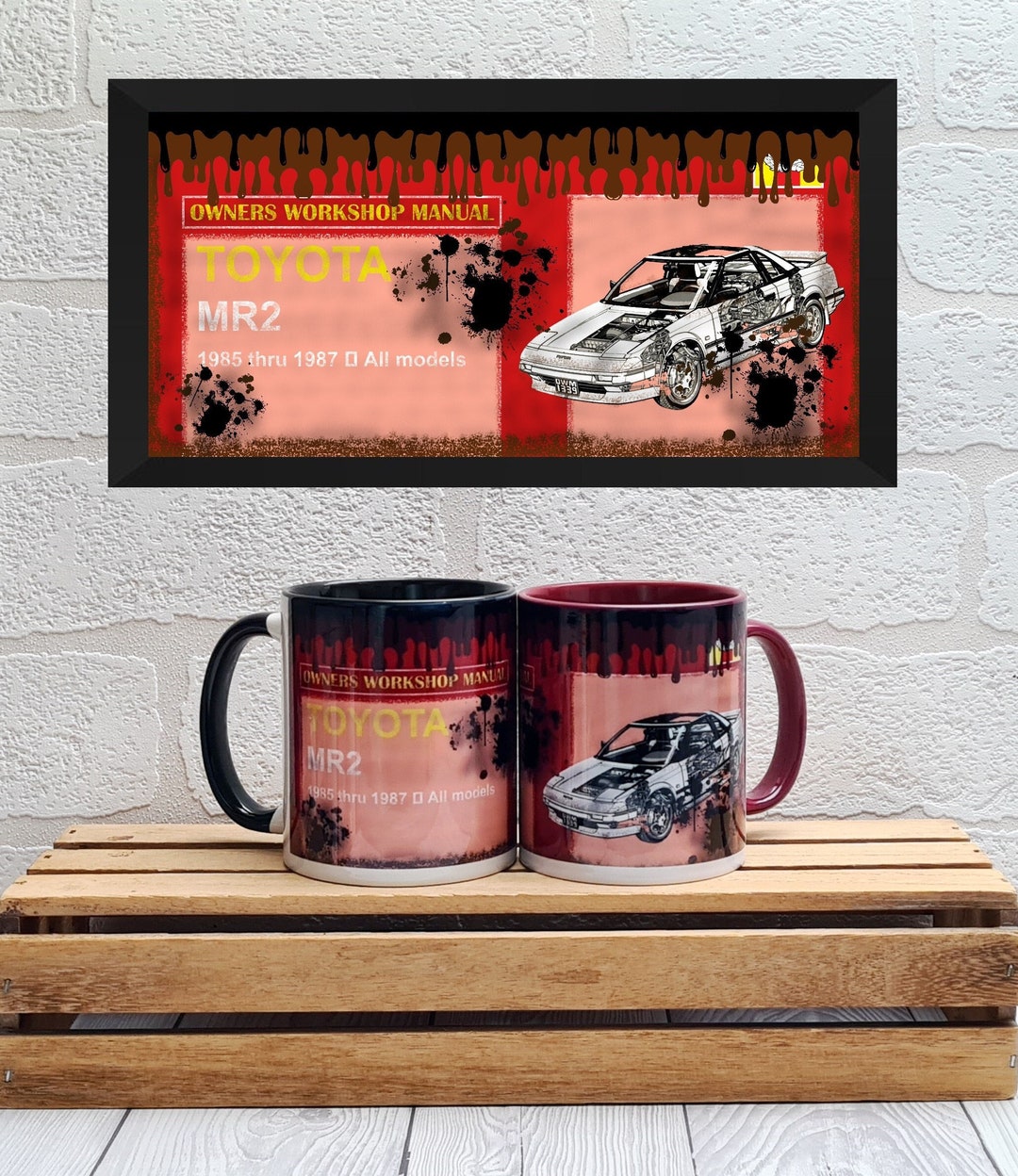 Mugs Toyota Haynes | Mugs | Birthday Gifts | Toyota MR2 | Car ...