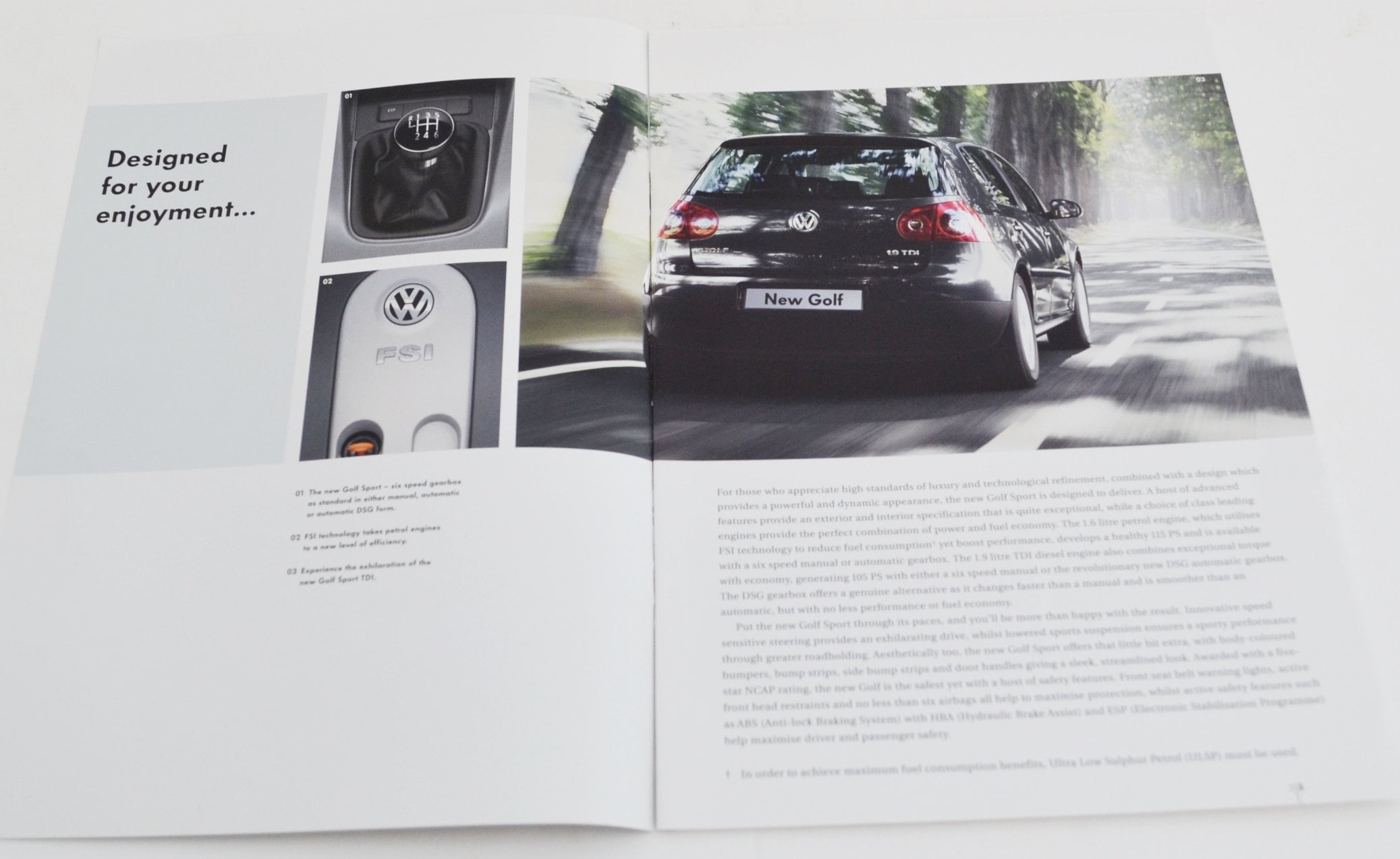 VW Golf Brochure VW Golf Sport Car Brochure Car Gifts - Etsy