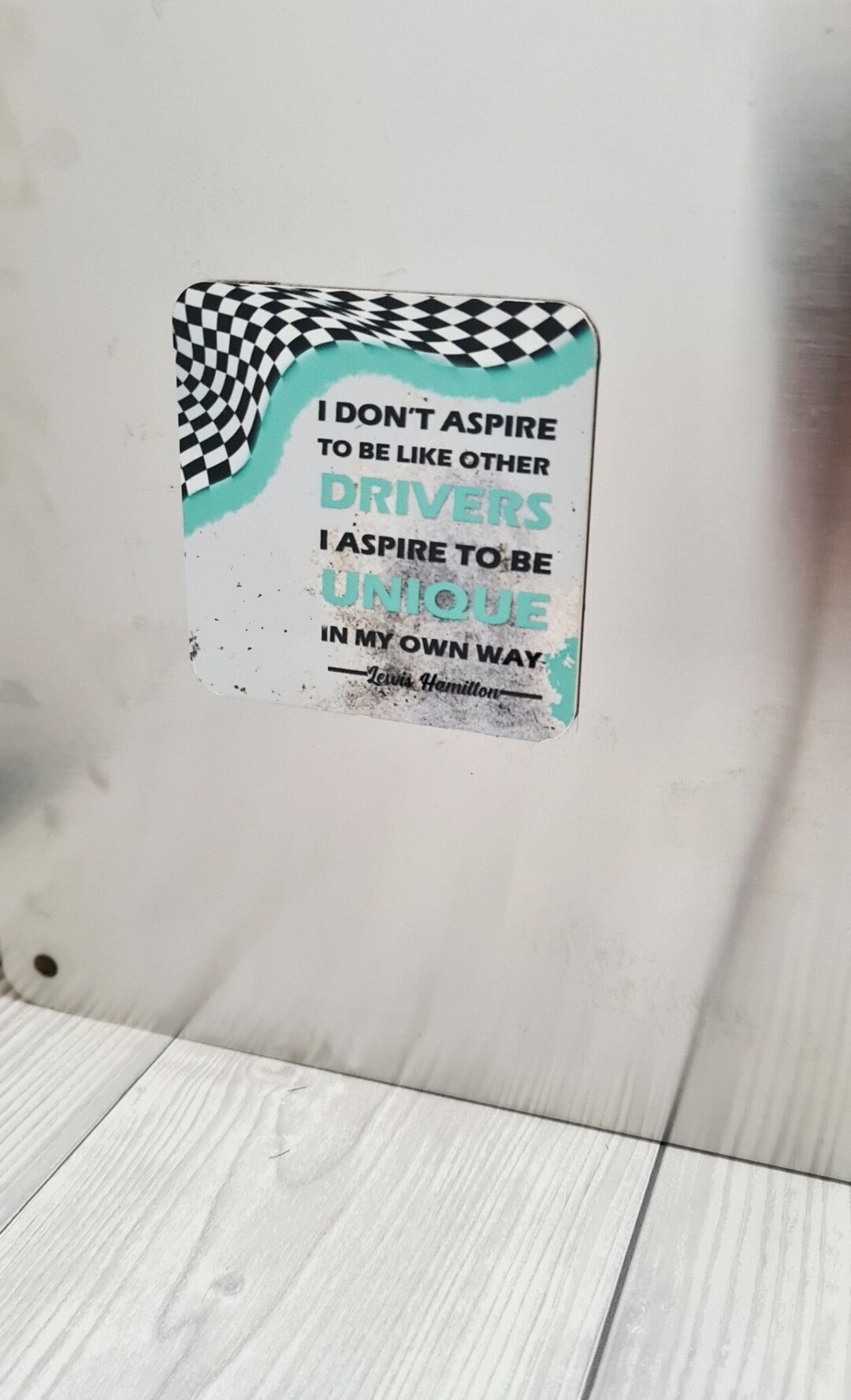 Lewis Hamilton Magnet | F1 Gifts | Magnets | Motorsport Enthusiast ...