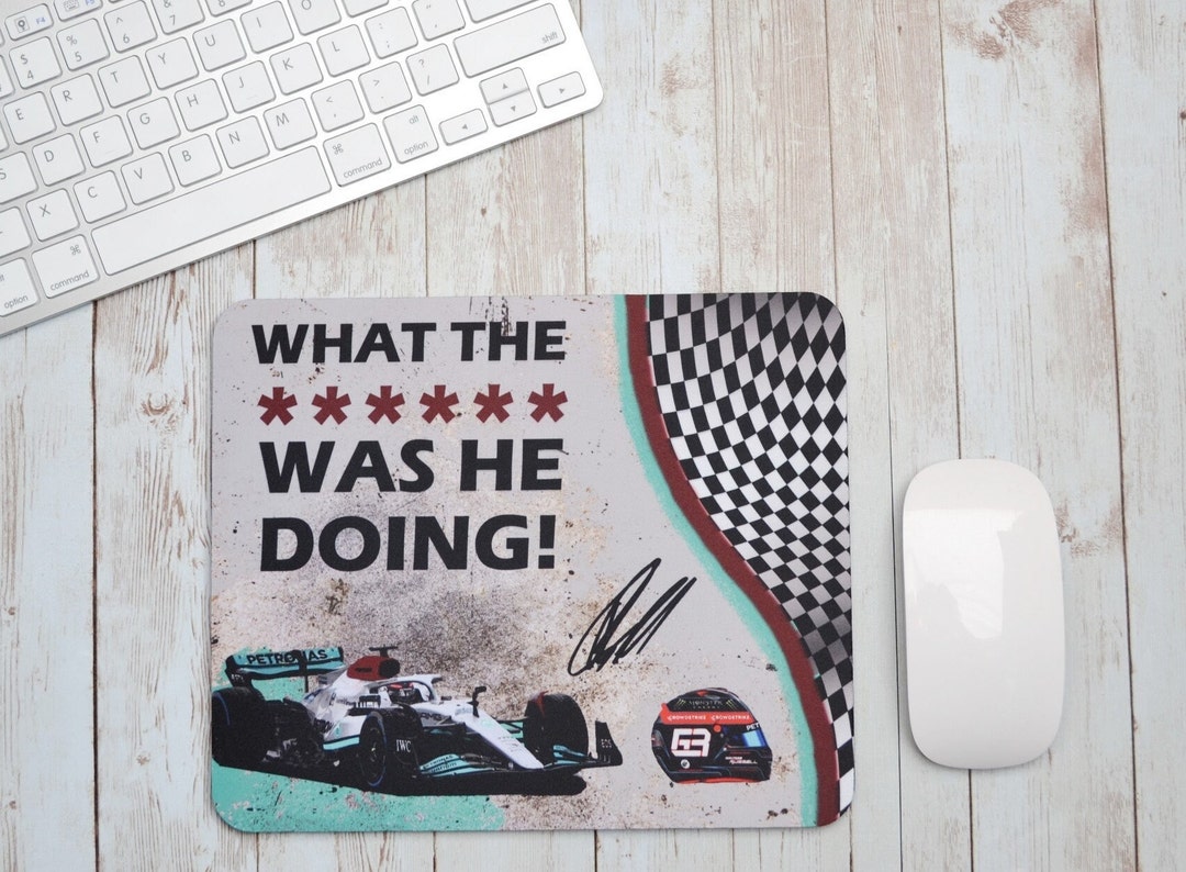 George Russell Mouse Pad | F1 Mouse Pad | Mouse Pad | Birthday Gifts ...